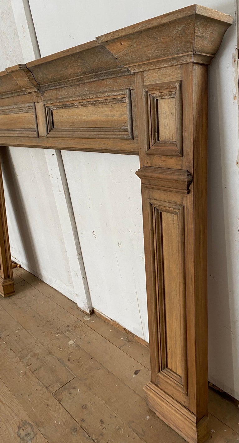 Antique Federal Style Wooden Fireplace Mantel at 1stDibs | federal ...