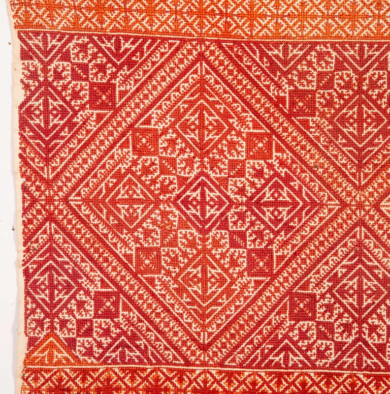 Antique Fez Embroidery from Morocco, 1900s at 1stDibs