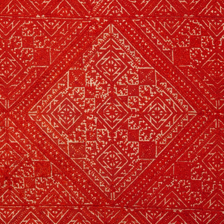 Antique Fez Embroidery from Morocco, 1900s For Sale at 1stDibs