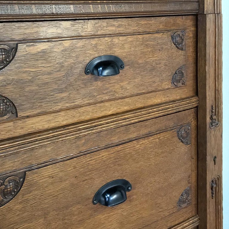 Antique File Cabinet at 1stDibs | antique filing cabinet wood, antique ...