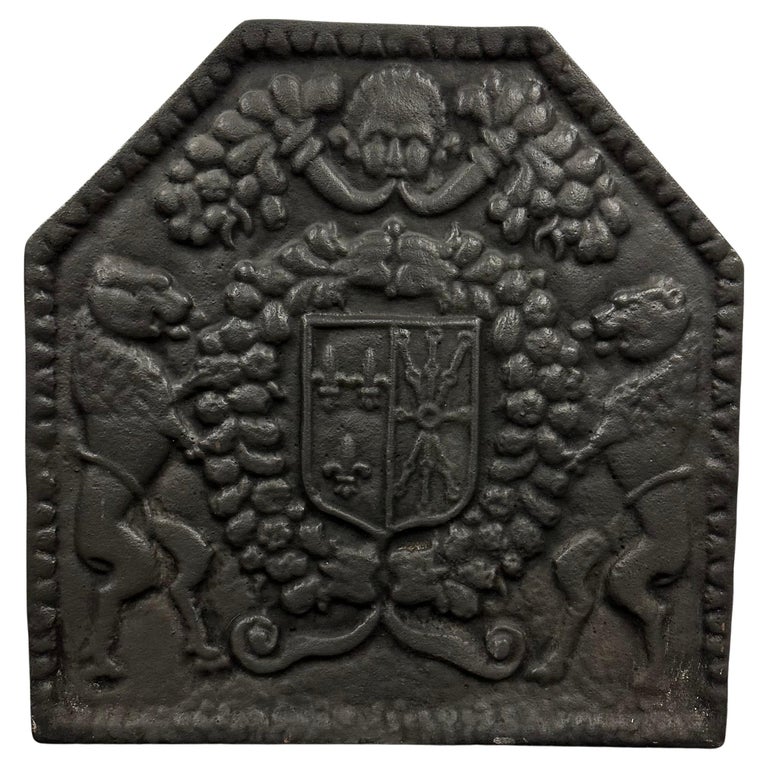 Antique Fireback / Backsplash For Sale at 1stDibs