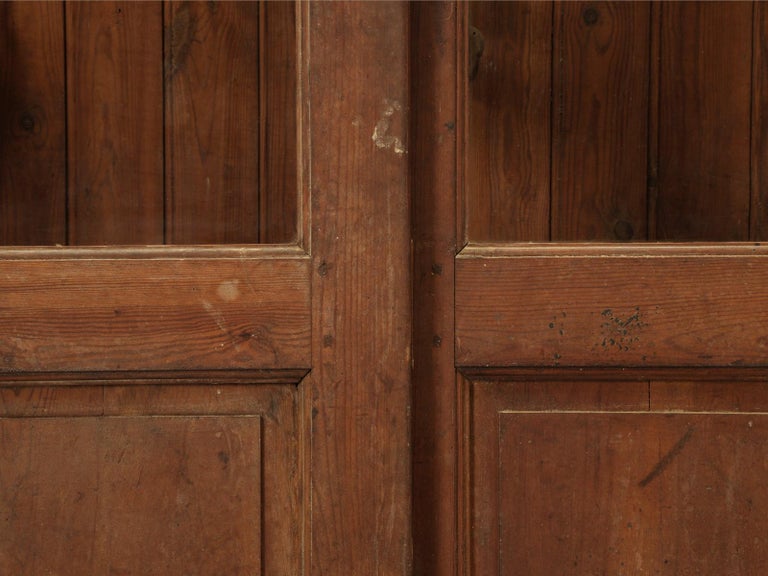 Antique Fitted French Tack Cabinet in Original Finish or Possible ...