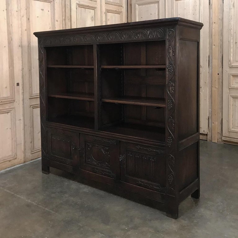 Antique Flemish Renaissance Bookcase at 1stDibs