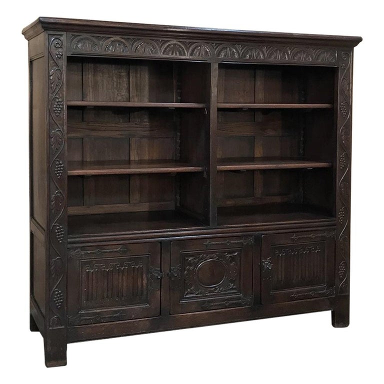 Antique Flemish Renaissance Bookcase at 1stDibs