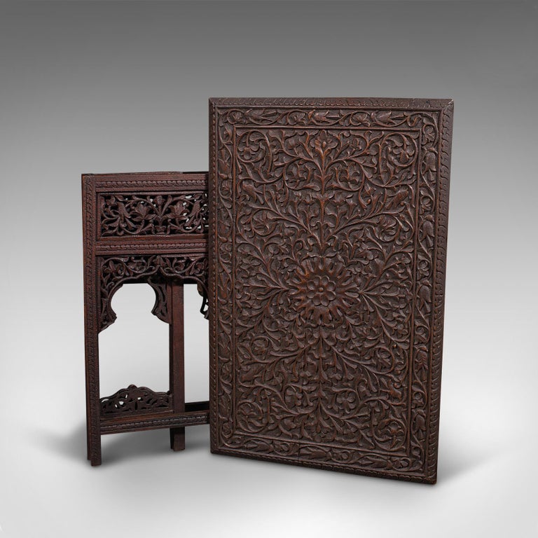 Antique Folding Campaign Table, Anglo Indian, Colonial, Occasional ...