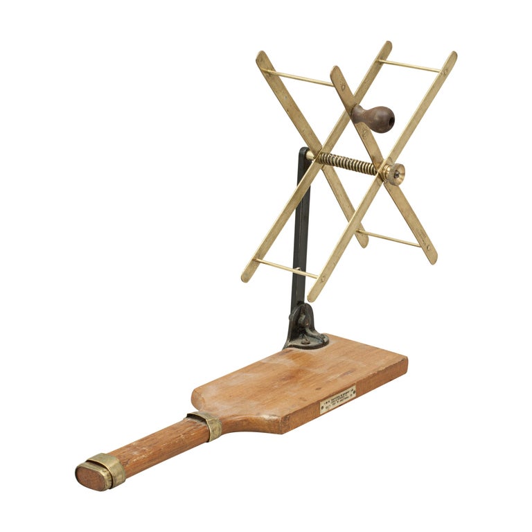 Antique Folding X-frame Farlow Fishing Line Winder or Line Drier at 1stDibs