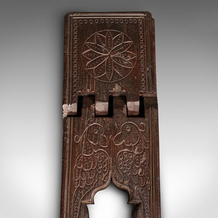 Antique Folio Stand, Anglo Indian, Folding Book Rest, Desktop ...