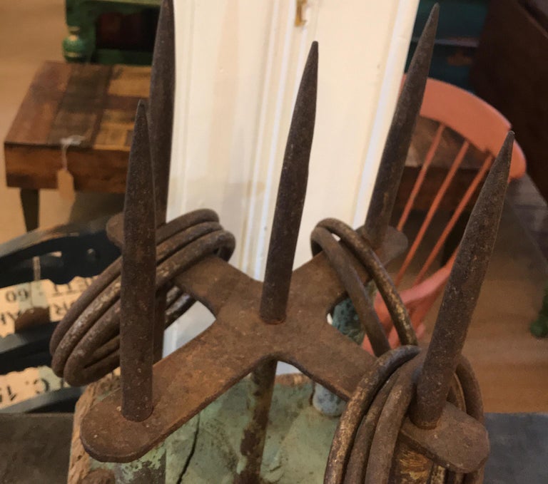 Antique Folk Art Carnival Ring Toss For Sale at 1stDibs