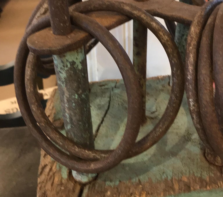 Antique Folk Art Carnival Ring Toss For Sale at 1stDibs