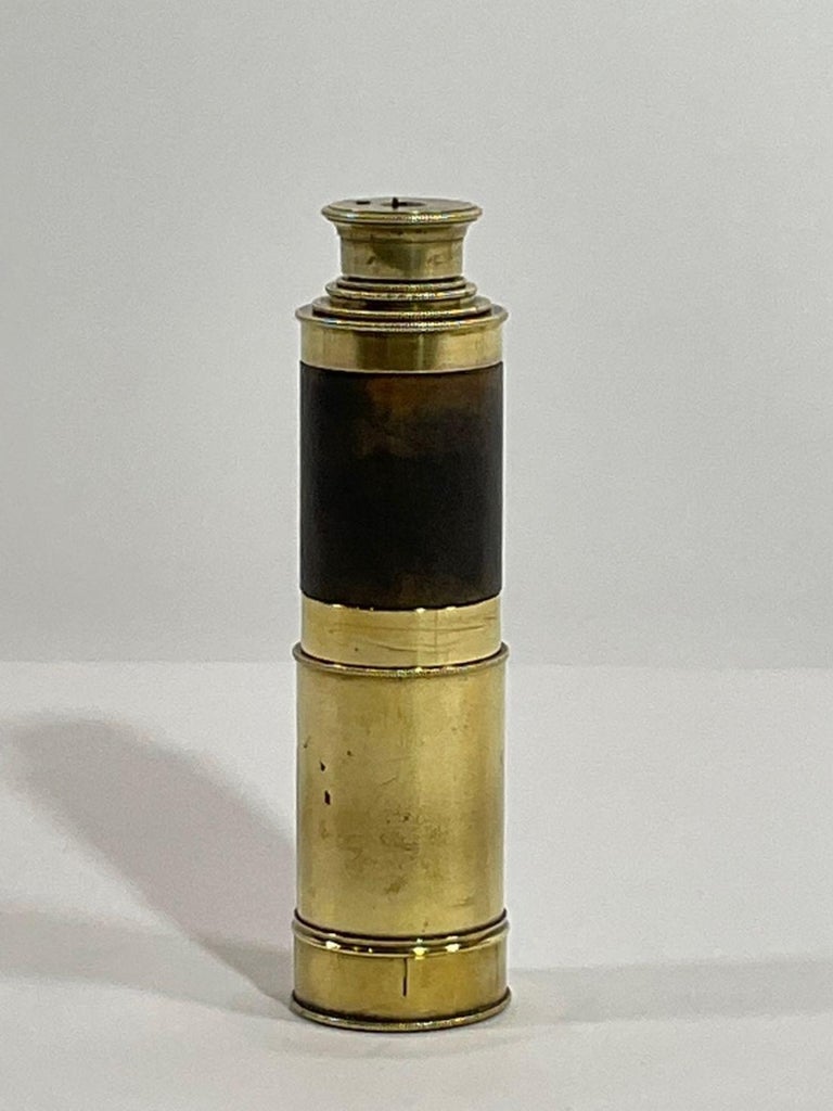 Antique Four Draw Captain's Spyglass P-026 For Sale at 1stDibs