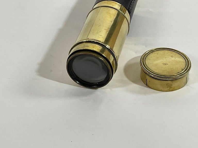 Antique Four Draw Captain's Spyglass P-026 For Sale at 1stDibs