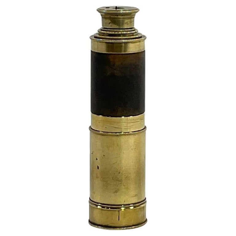 Antique Four Draw Captain's Spyglass P-026 For Sale at 1stDibs