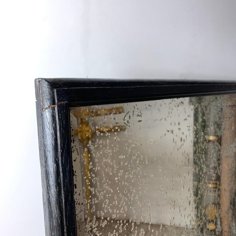 Antique Foxed Glass Victorian Tailors Mirror, circa 1880s at 1stDibs