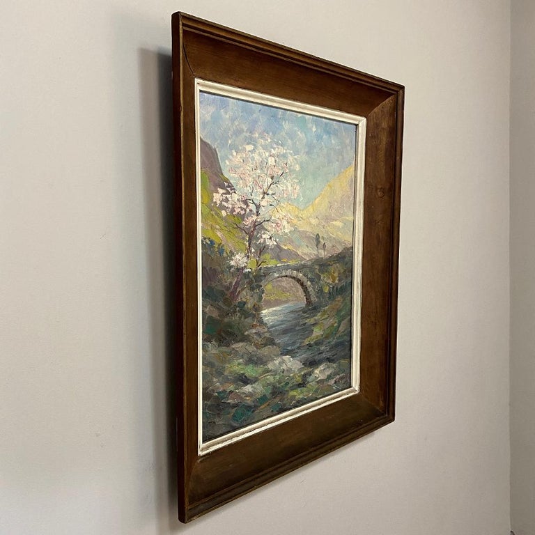 Antique Framed Oil Painting on Canvas by Dieudonne Jacobs For Sale at ...