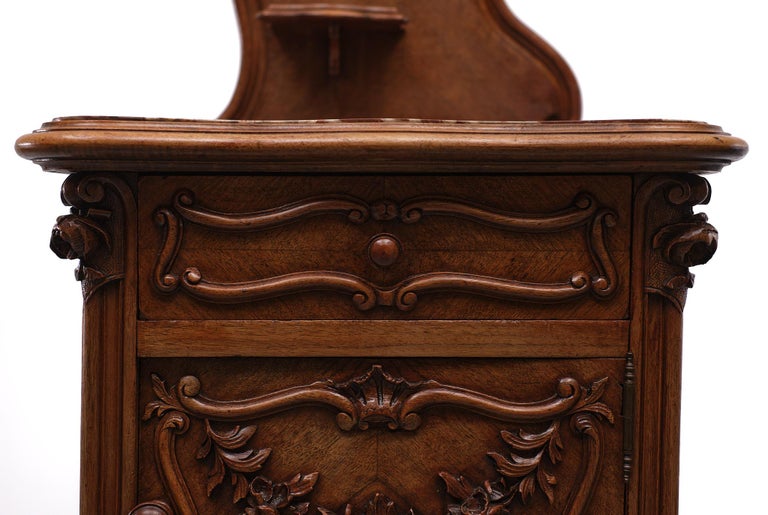 Antique France Rococo Night Stand, 1880s For Sale at 1stDibs