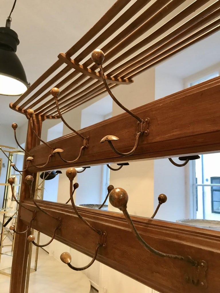 Antique Freestanding Wardrobe Stand / Clothes Rack-France at 1stDibs ...