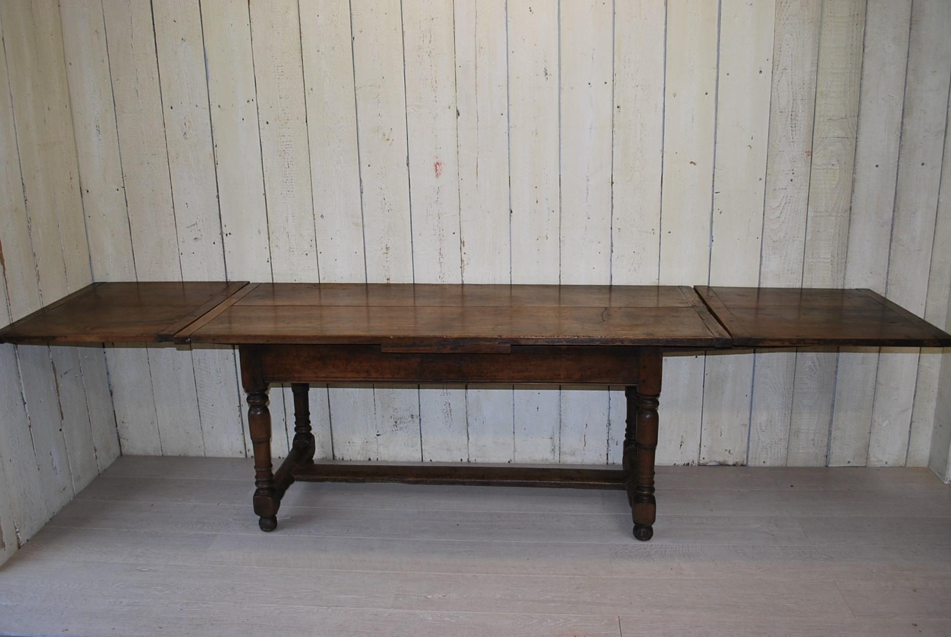 Antique French 17th Century Refectory Serving Dining Table For Sale at ...