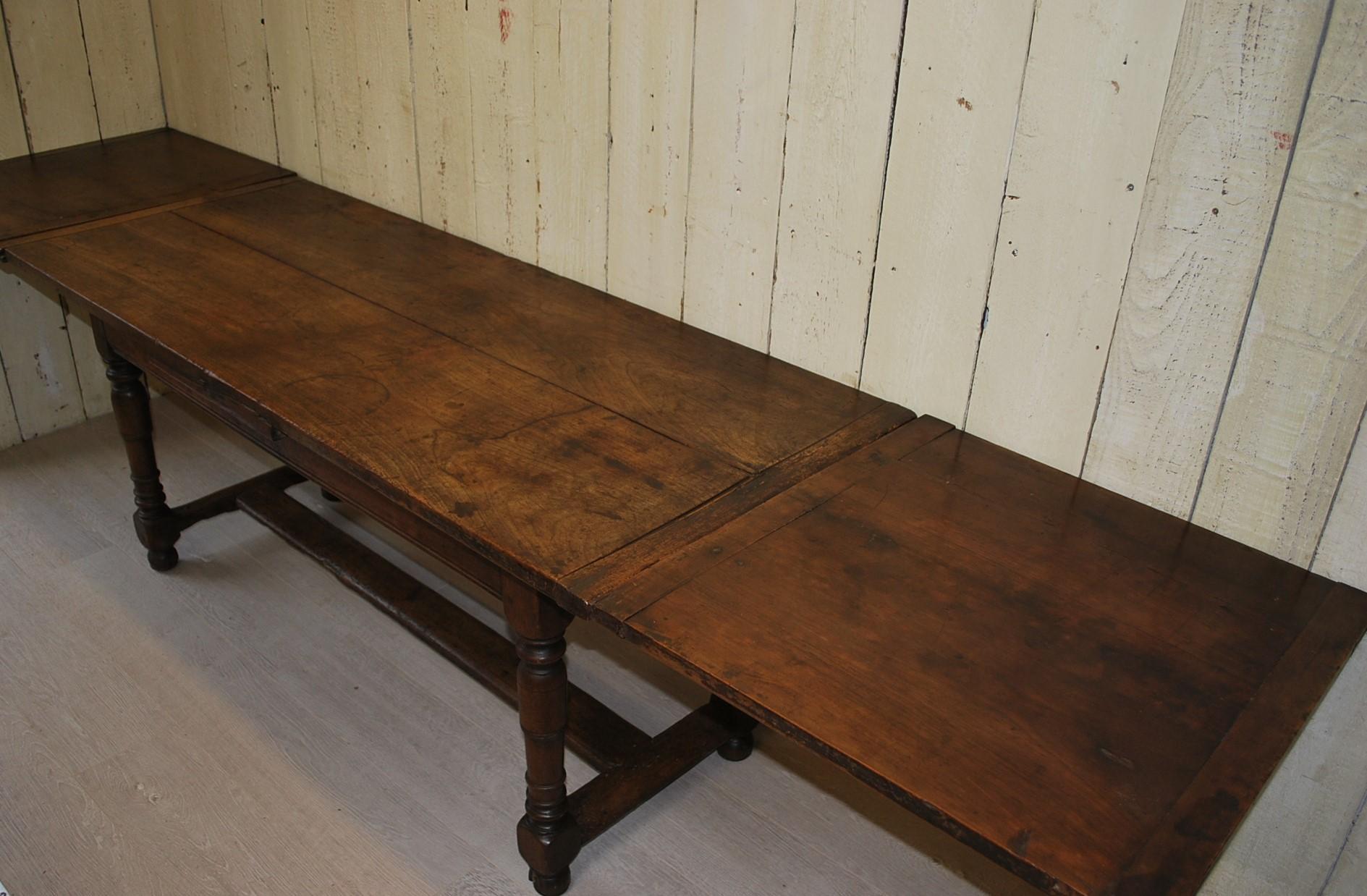 Antique French 17th Century Refectory Serving Dining Table For Sale at ...