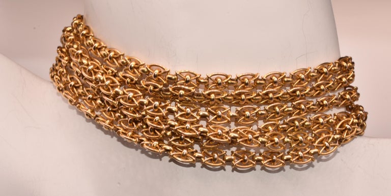 Antique English 18 Karat Watch Chain, C 1900 at 1stDibs