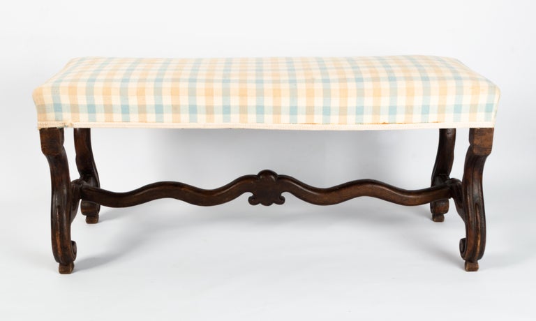 Antique French 19th Century Bench Long Ottoman Stool C.1820 For Sale at ...