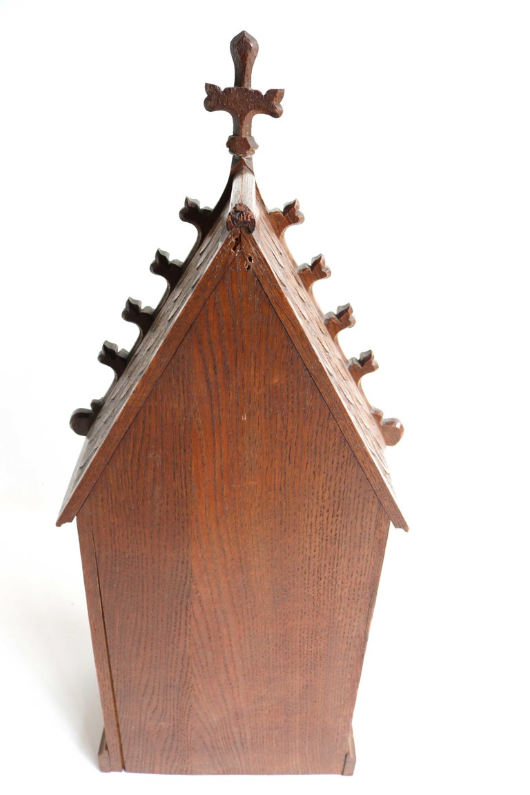 Antique French 19th Century Gothic Revival Neo-Gothic Small Cabinet ...