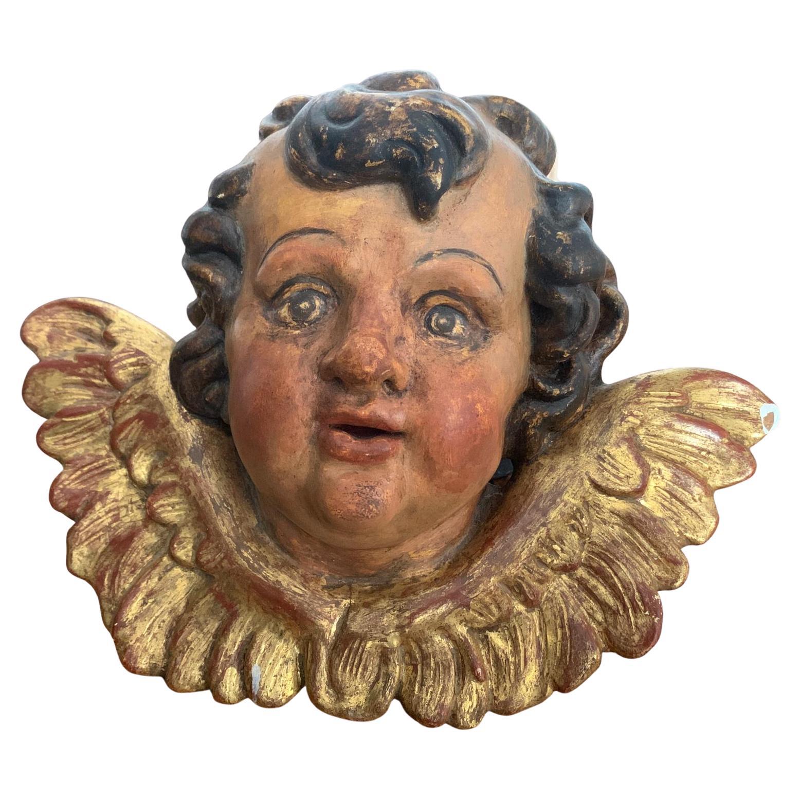 Antique French Angel Bust For Sale at 1stDibs