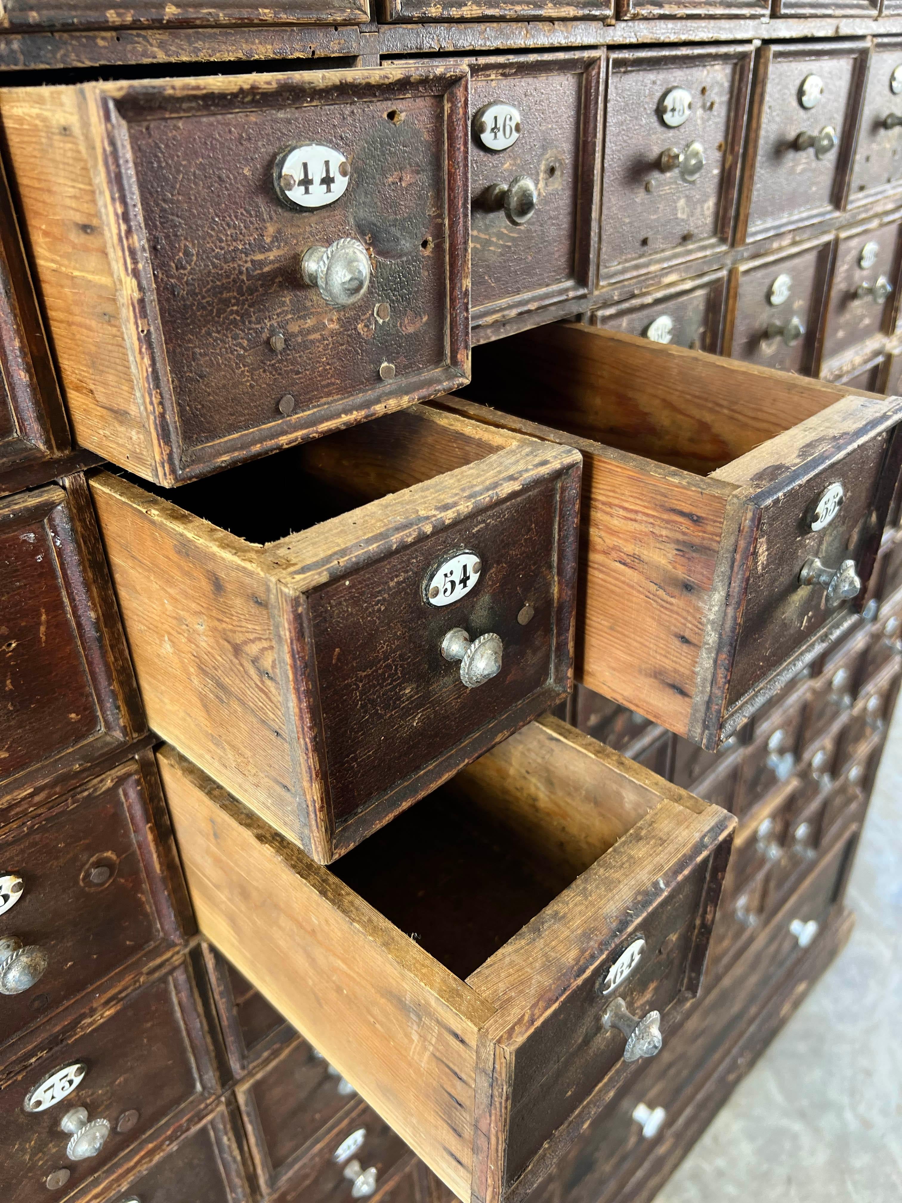 Antique French Apothecary Cabinet at 1stDibs