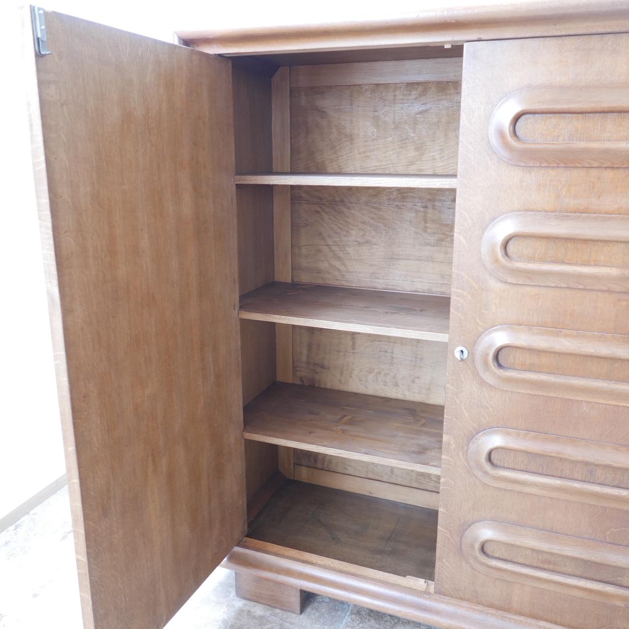 Antique French Art Deco Cupboard by Gabriel Englinger at 1stDibs