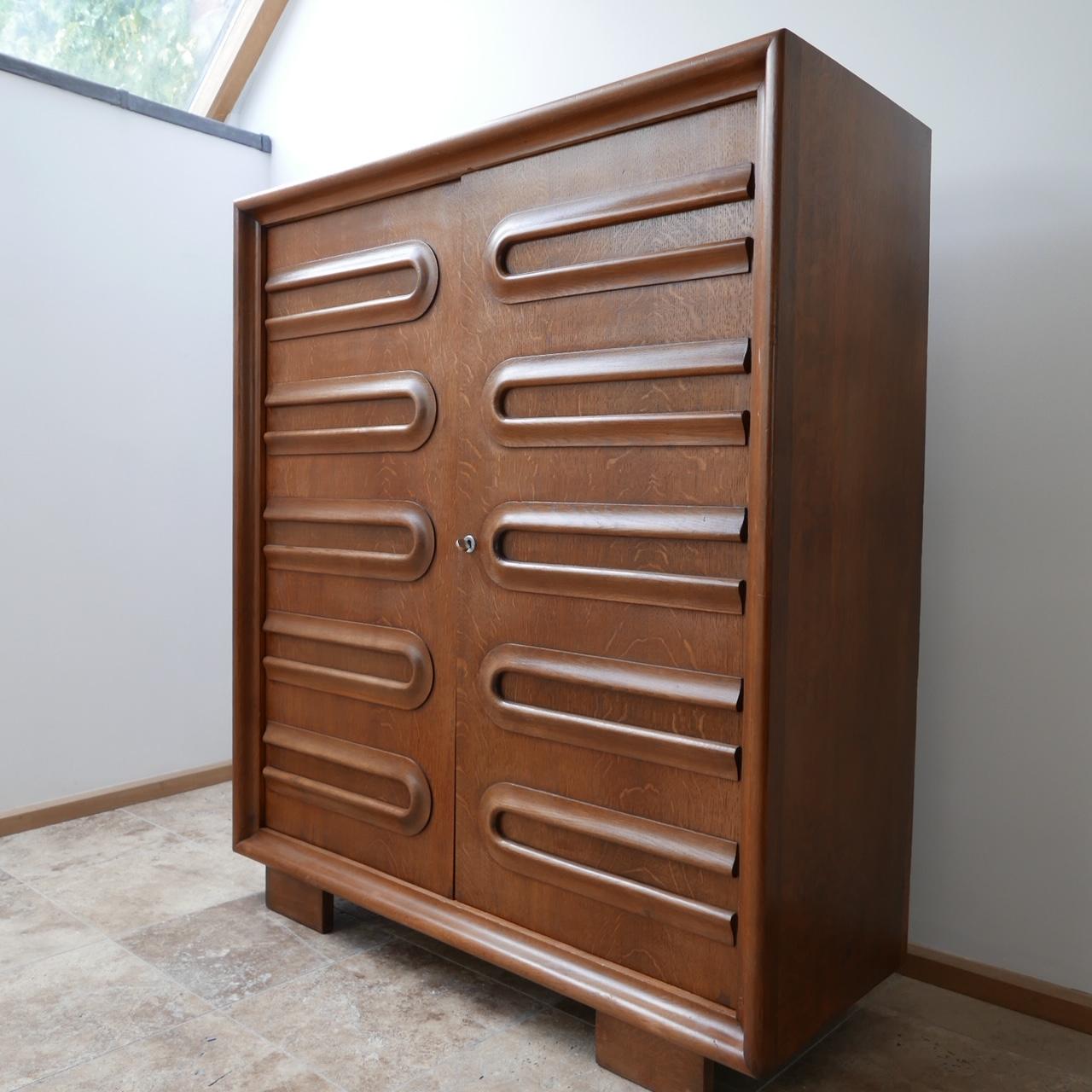 Antique French Art Deco Cupboard by Gabriel Englinger at 1stDibs