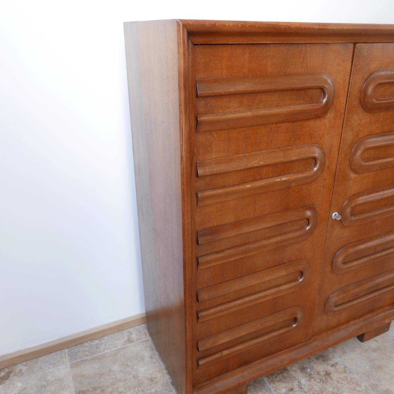 Antique French Art Deco Cupboard by Gabriel Englinger at 1stDibs