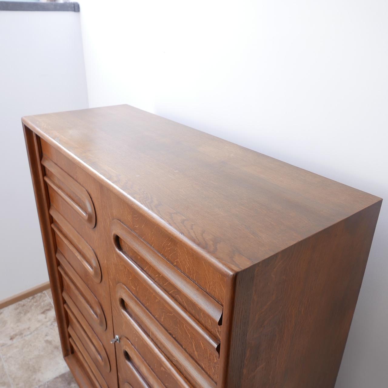 Antique French Art Deco Cupboard by Gabriel Englinger at 1stDibs