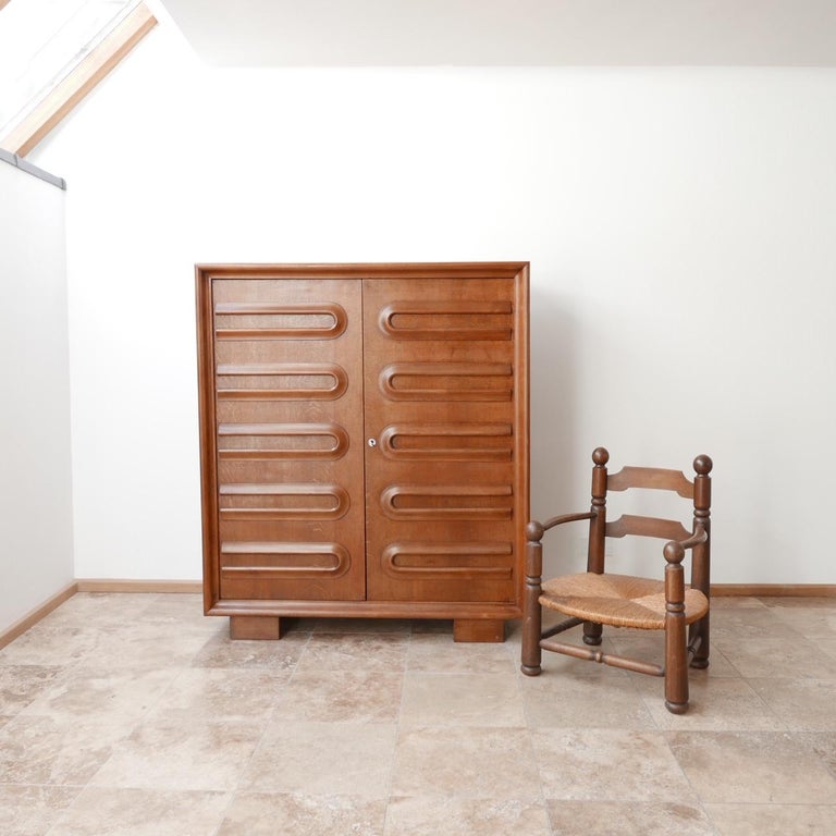 Antique French Art Deco Cupboard by Gabriel Englinger For Sale at 1stDibs