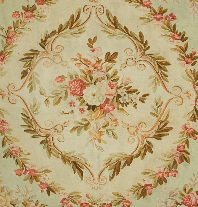 Antique French Aubusson Rug, circa 1890, 8' x 9' For Sale at 1stDibs ...