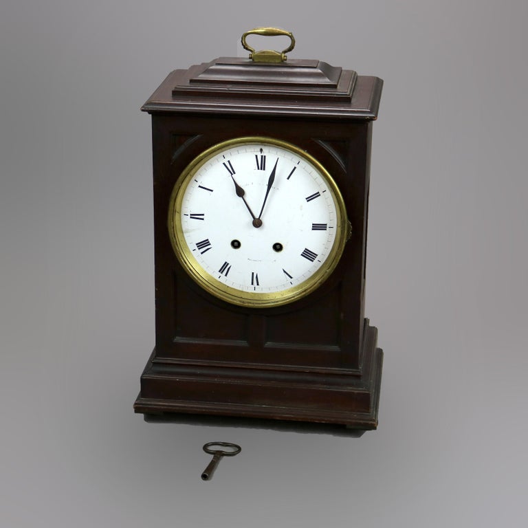 Antique French Bailey, Banks, and Biddle, Phila Mahogany Bracket Clock ...