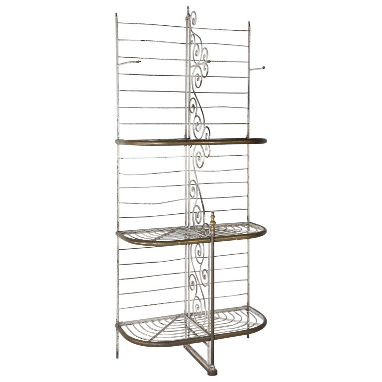 Antique French Bakers Rack at 1stDibs