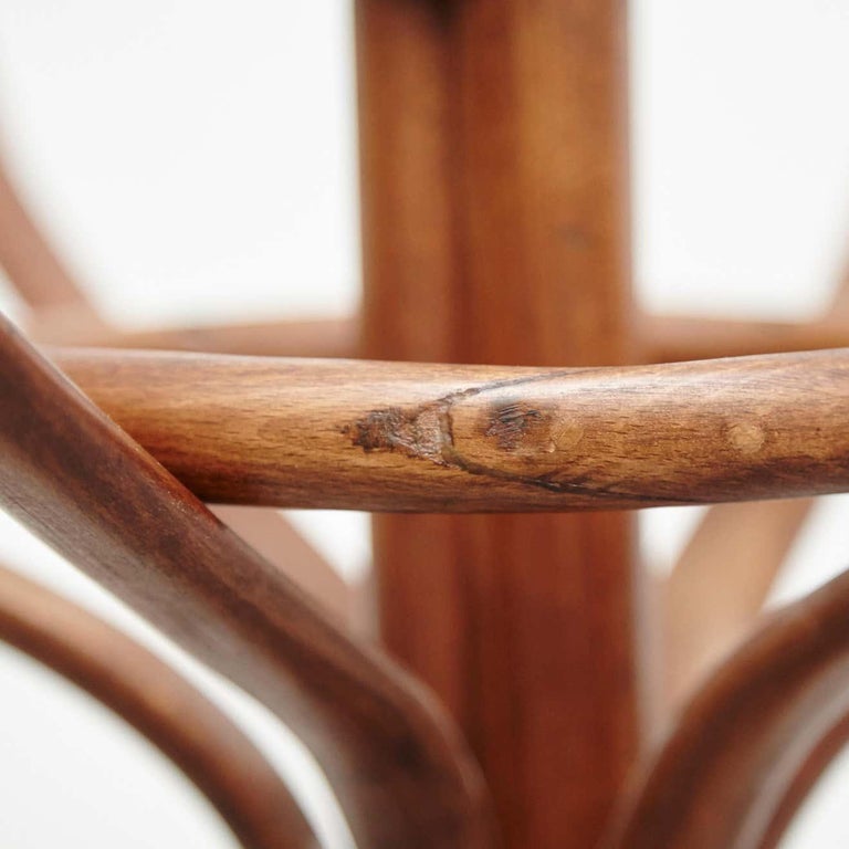 Antique French Bentwood Coat Stand, circa 1940 For Sale at 1stDibs