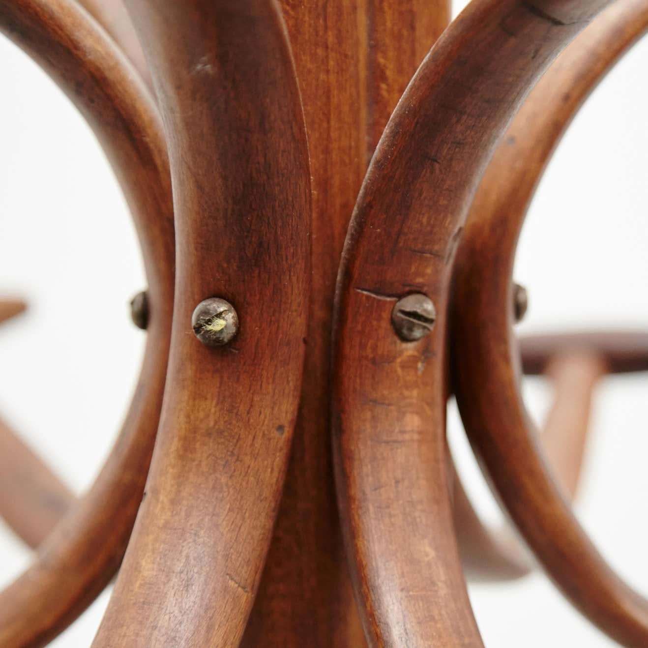 Antique French Bentwood Coat Stand, circa 1940 For Sale at 1stDibs