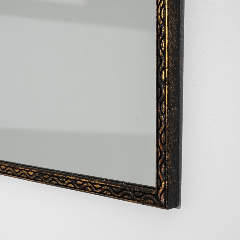 Antique French Black Patinated Mirrors, Set of Eleven For Sale at 1stDibs