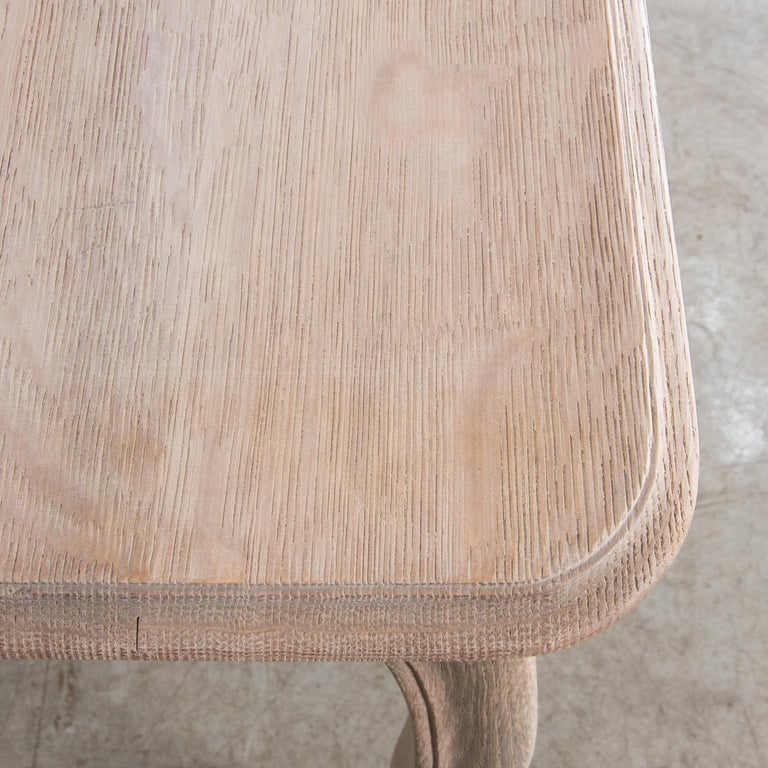 Antique French Bleached Oak Table at 1stDibs