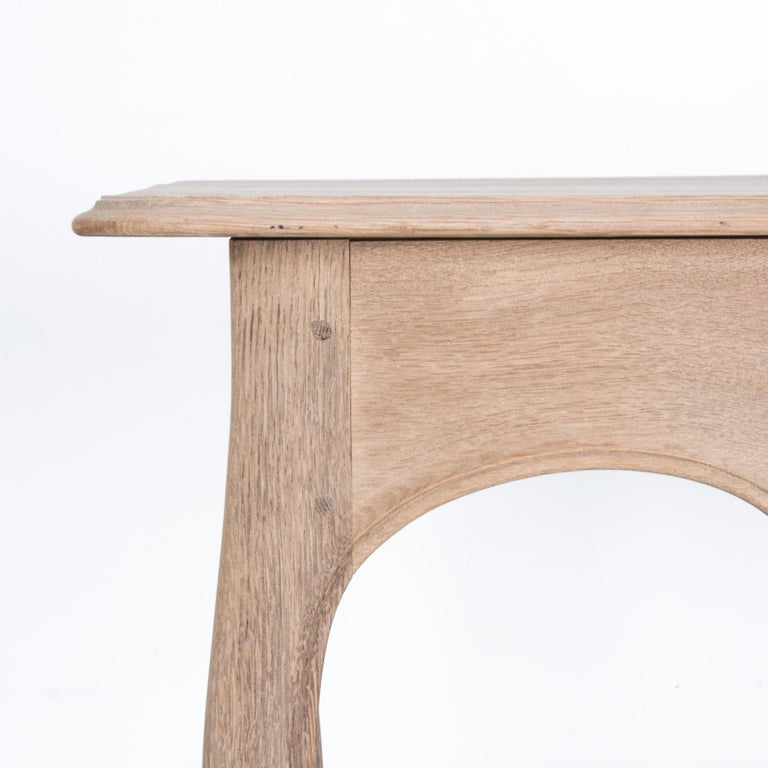 Antique French Bleached Oak Table at 1stDibs