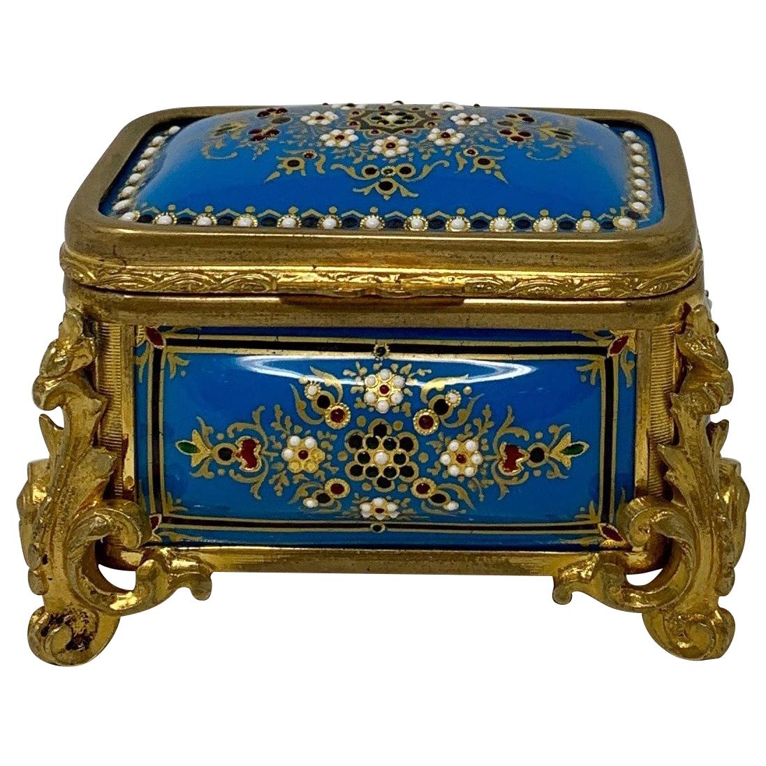 German Enamel Box, circa 1750 For Sale at 1stDibs
