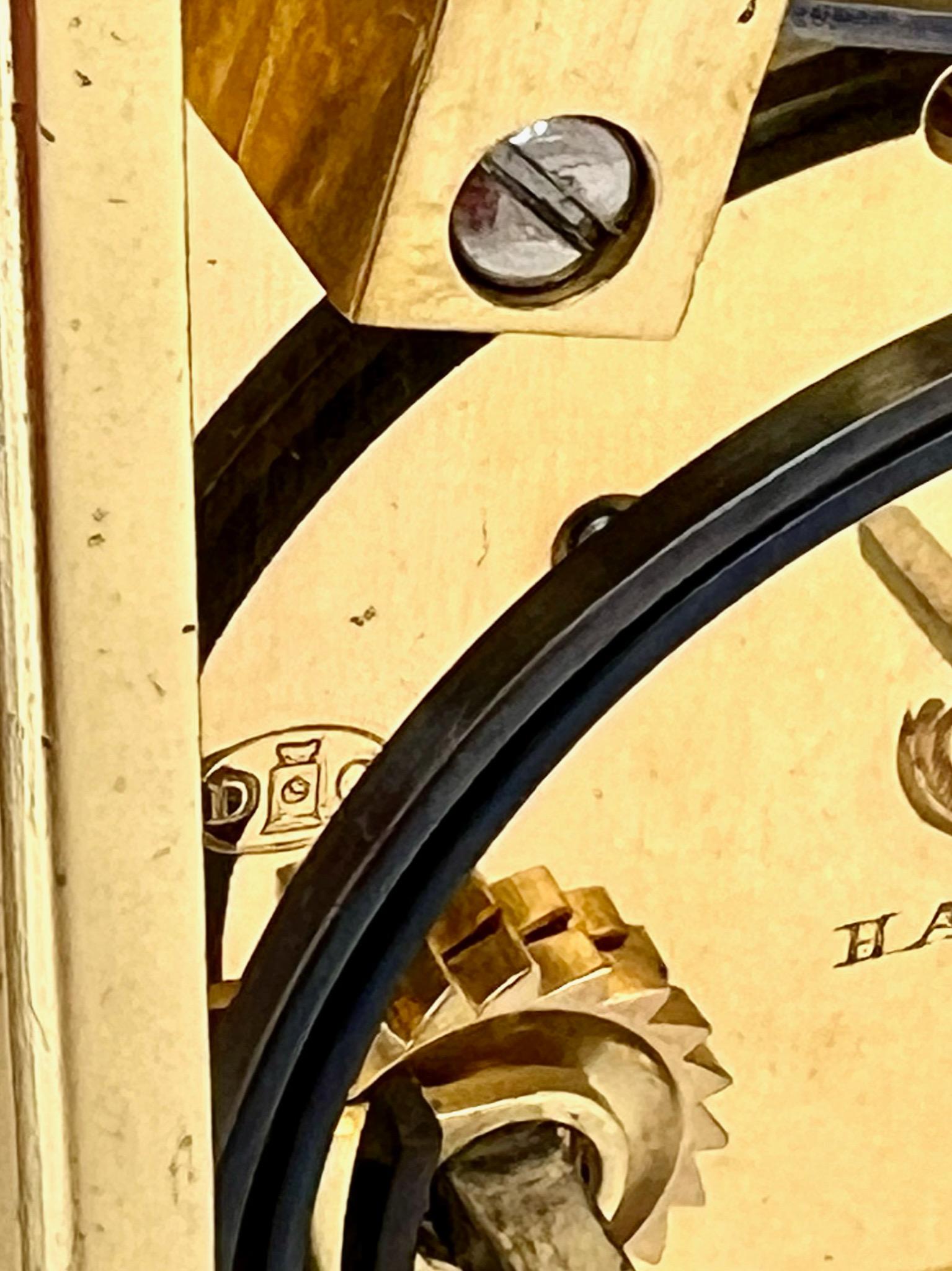 Antique French Brass Eight Day Striking and Repeating Carriage Clock by ...