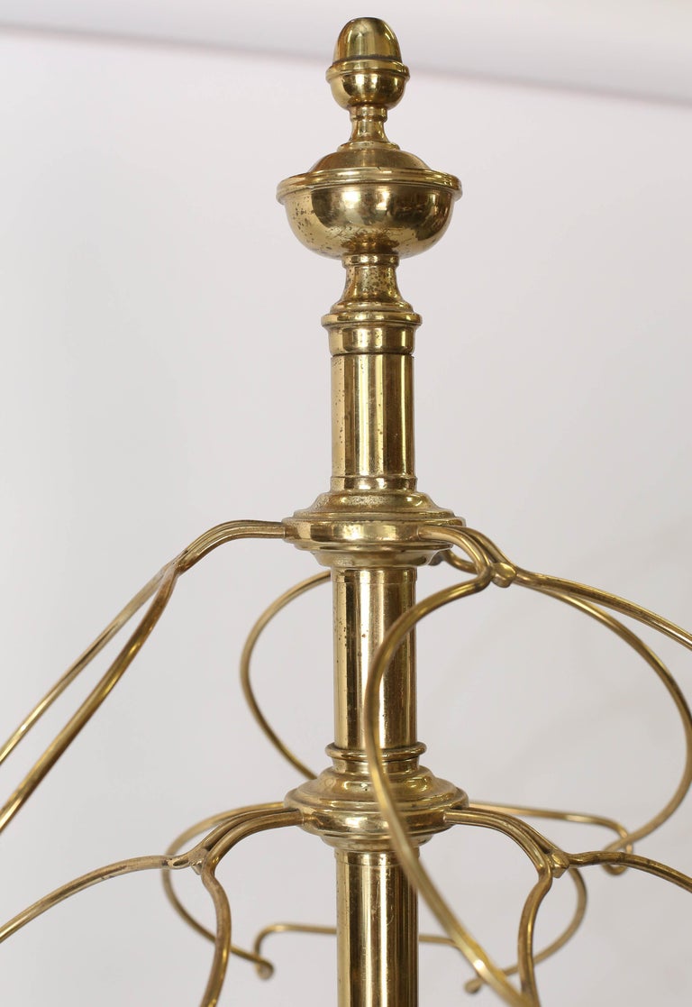Antique French Brass Revolving Plate Stand For Sale at 1stDibs ...