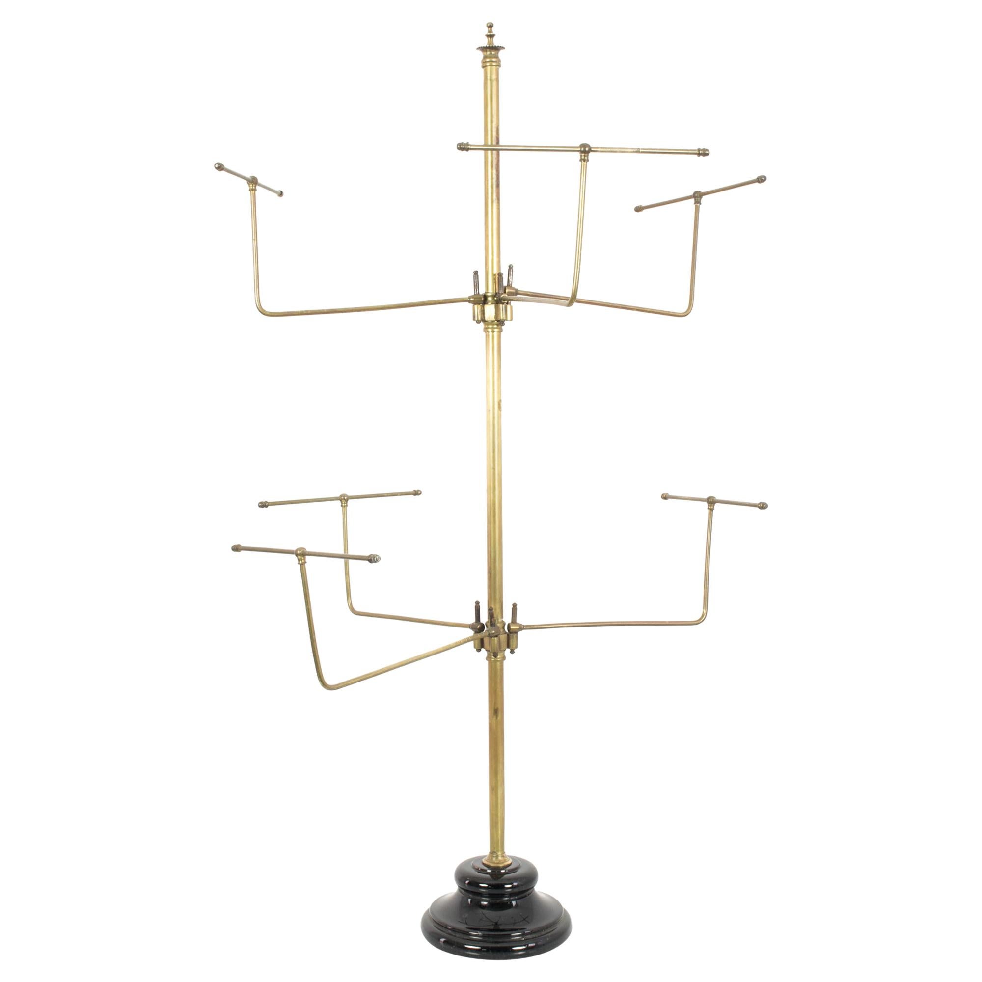 Antique Solid Brass Pullman Train Luggage Rack at 1stDibs