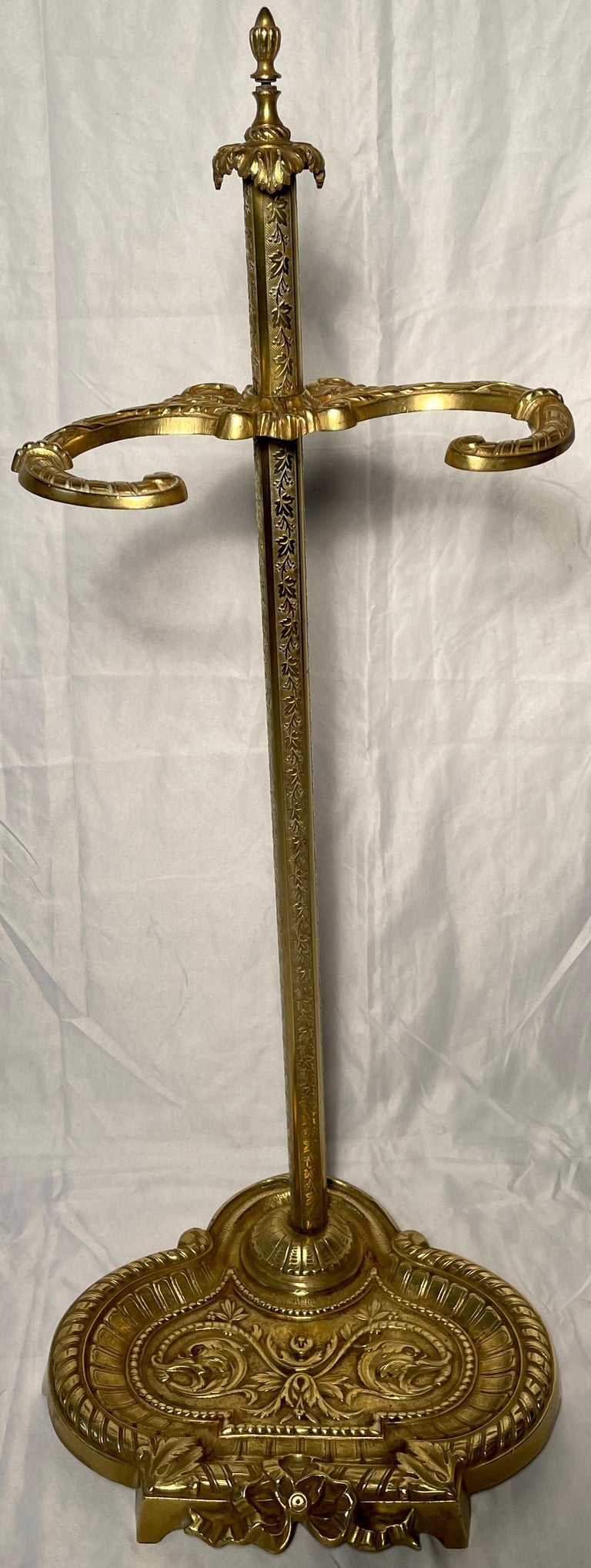 Antique French Bronze D' Ore Fire Tools and Stand, circa 1890's For ...