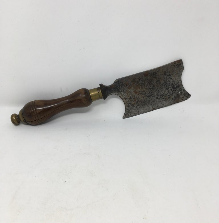 Antique French Butcher Cleaver at 1stDibs