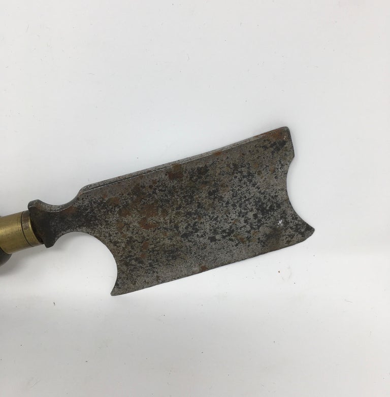 Antique French Butcher Cleaver at 1stDibs