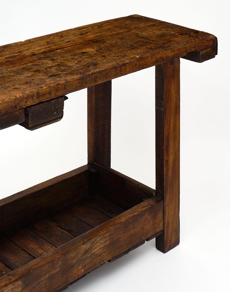 Antique French Carpenter’s Workbench at 1stDibs