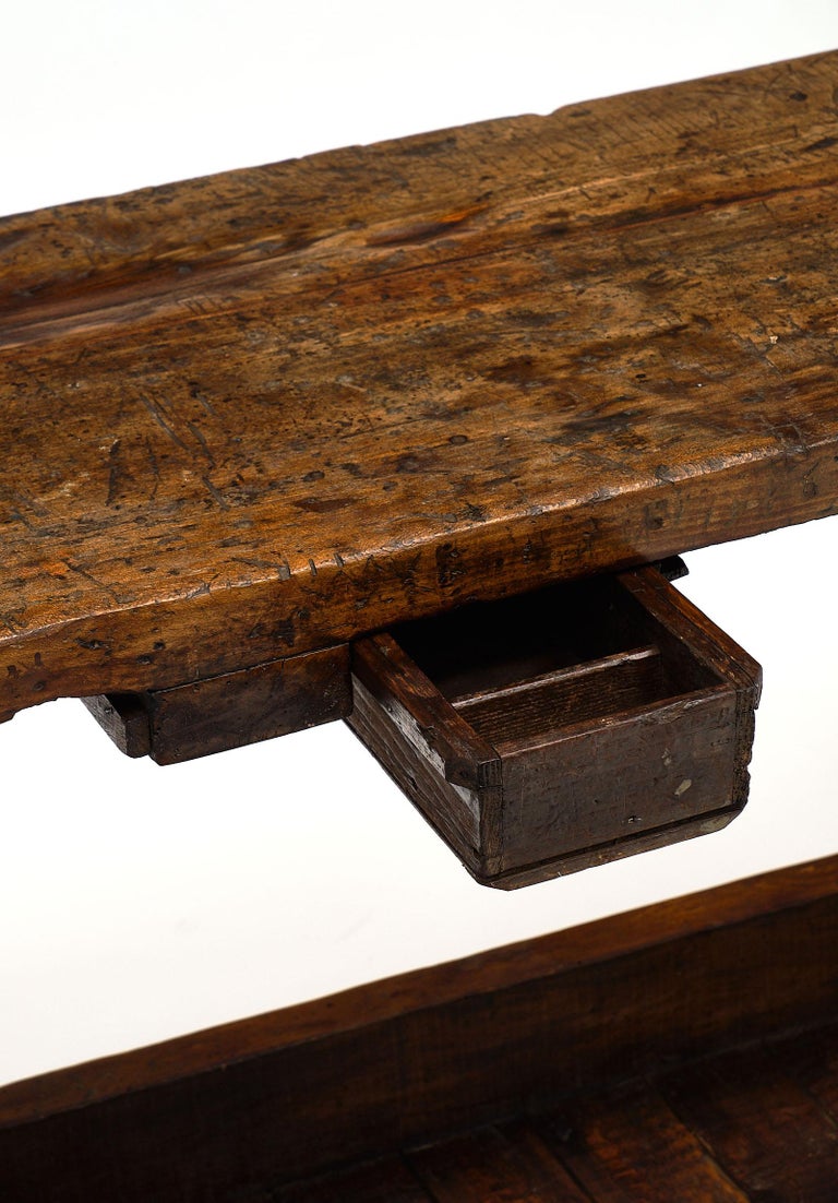 Antique French Carpenter’s Workbench at 1stDibs