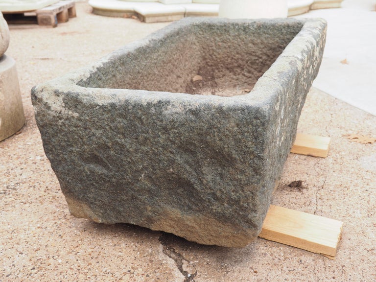 Antique French Carved Rectangular Stone Trough, Circa 1850 For Sale at ...